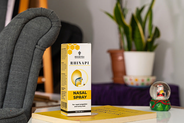 BEE&YOU RHINAPI NASAL SPRAY: Your Natural Solution for Allergic Rhinit