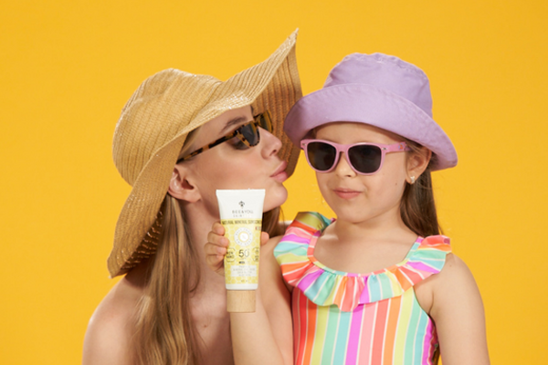 BEE&YOU Skincare Mineral Natural Sunscreen for Kids Wins 2024 Parents