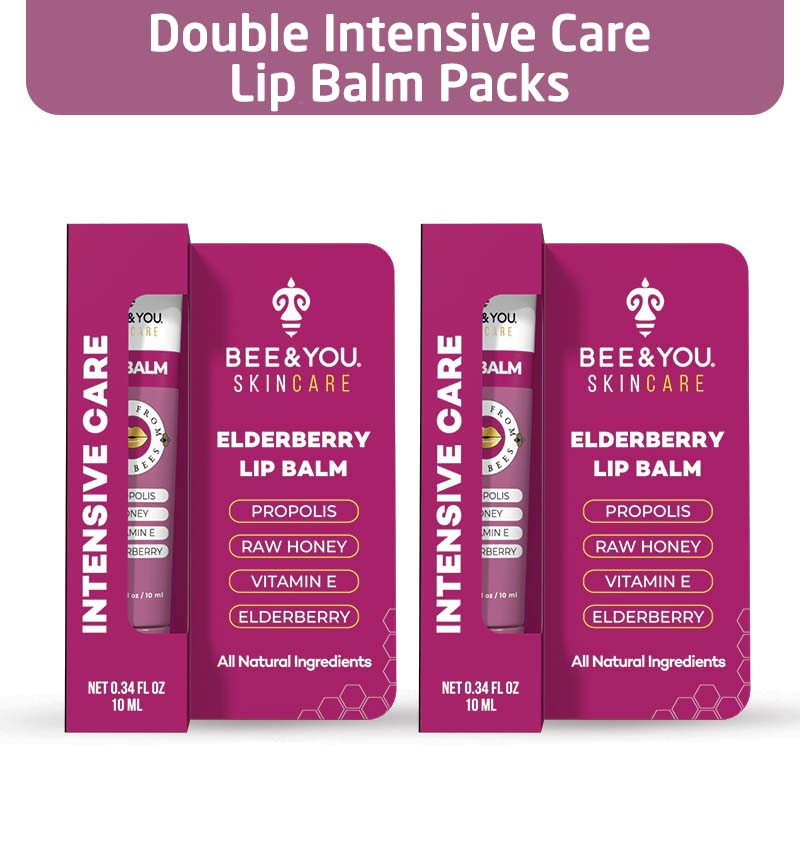 Double Intensive Care Lip Balm Packs – BEE&YOU